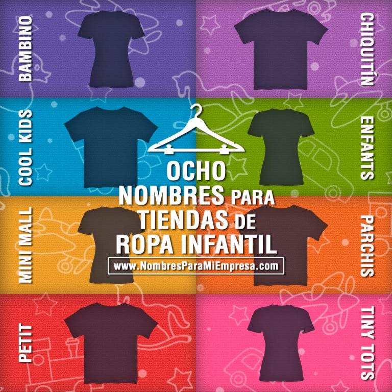8 nombres para boutiques y tiendas de ropa infantil